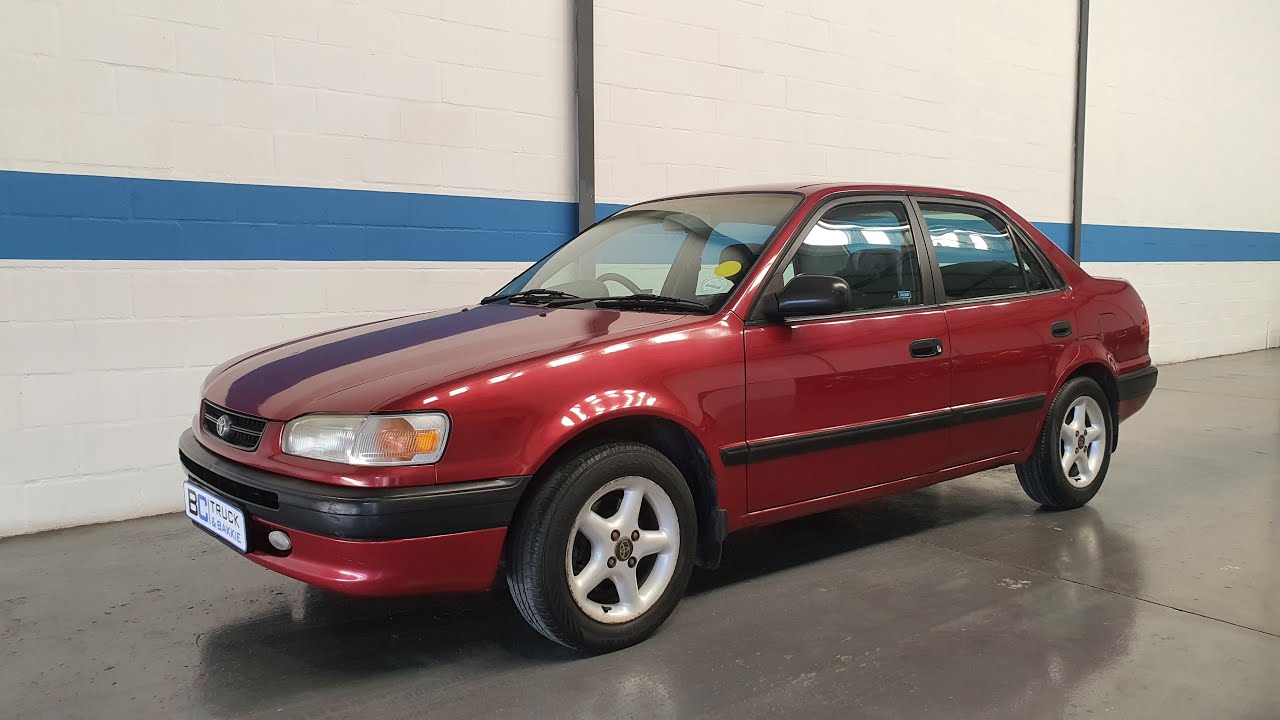 1998 Toyota Corolla 160i GLE - YouTube