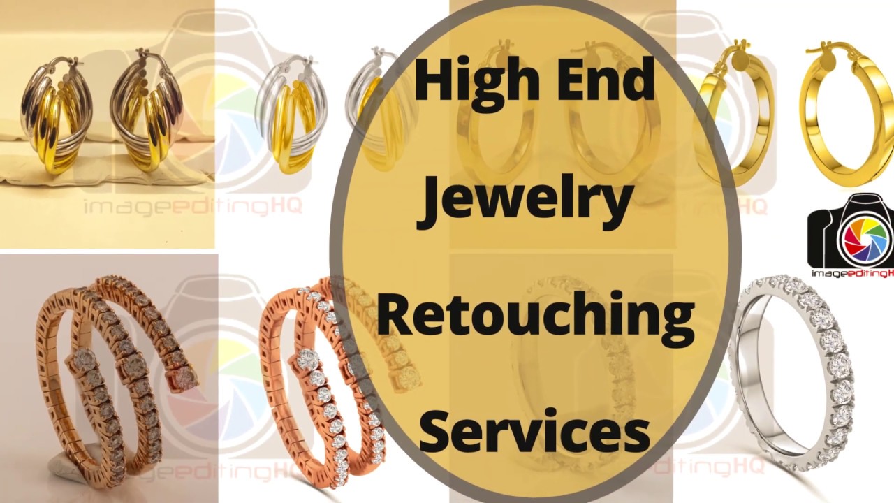 High End Jewelry Retouching Services for Matching Silver/Gold/White ...