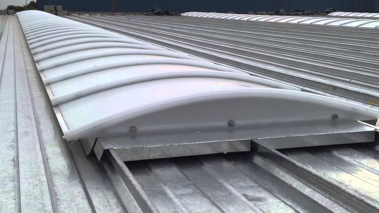 Detalle de colocación Lucarnas en lámina KR-18 - YouTube