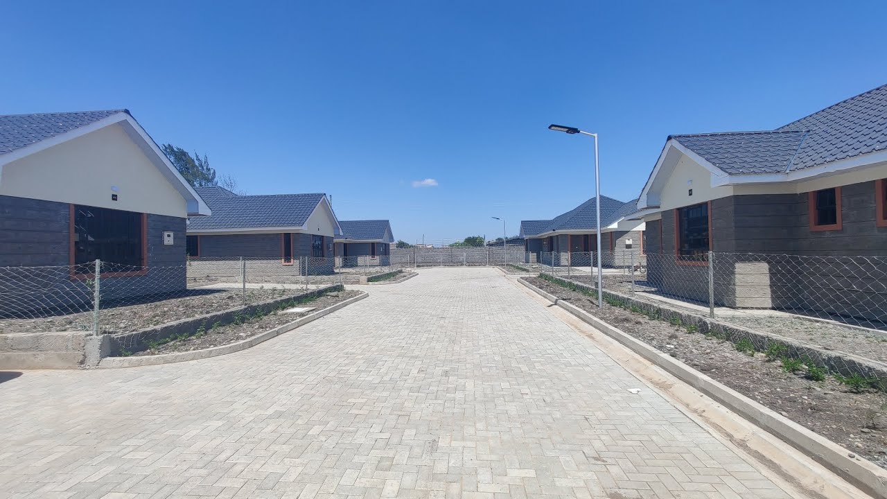 3Bedroom Bungalows All ensuite for ksh8M at Katani. - YouTube