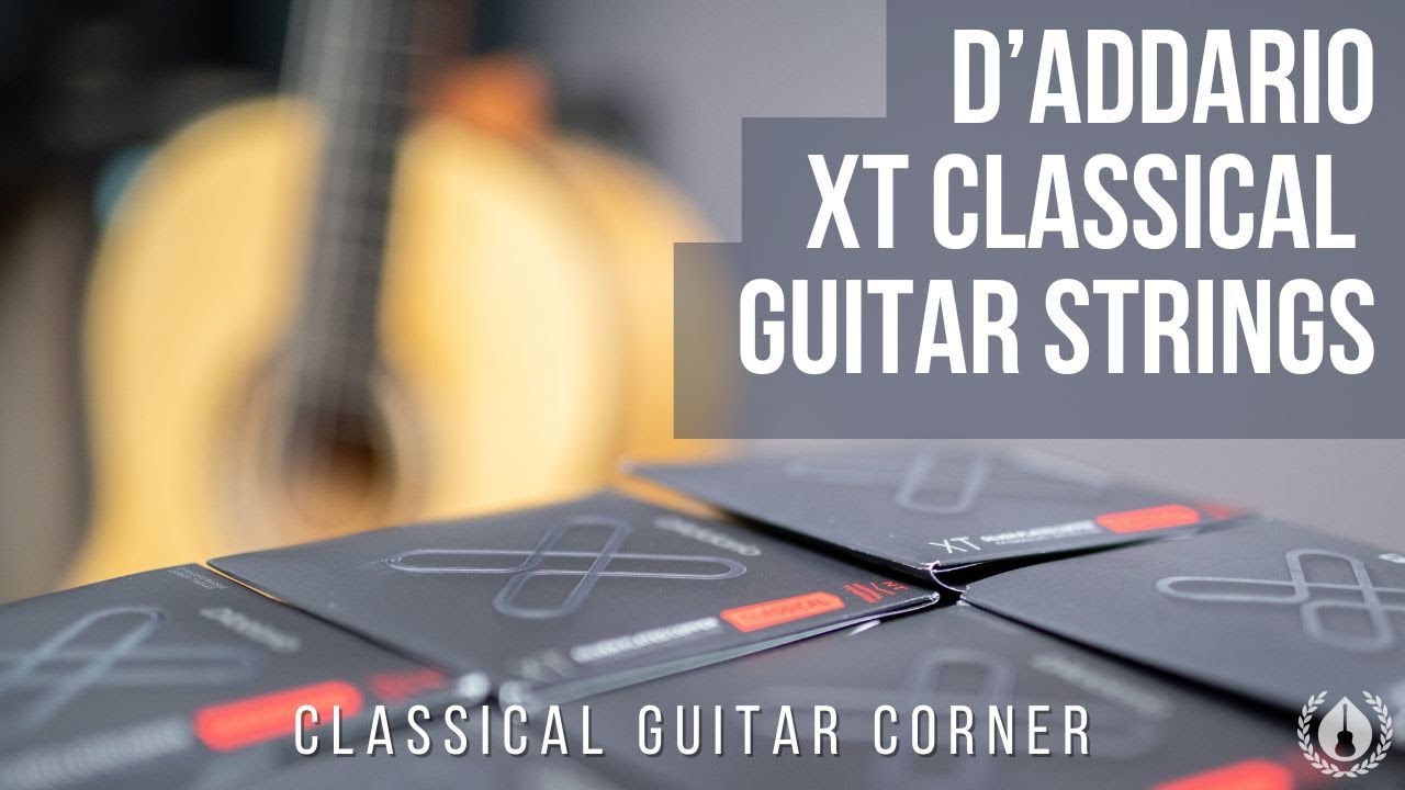 D'Addario XT Classical Guitar Strings: Review - YouTube