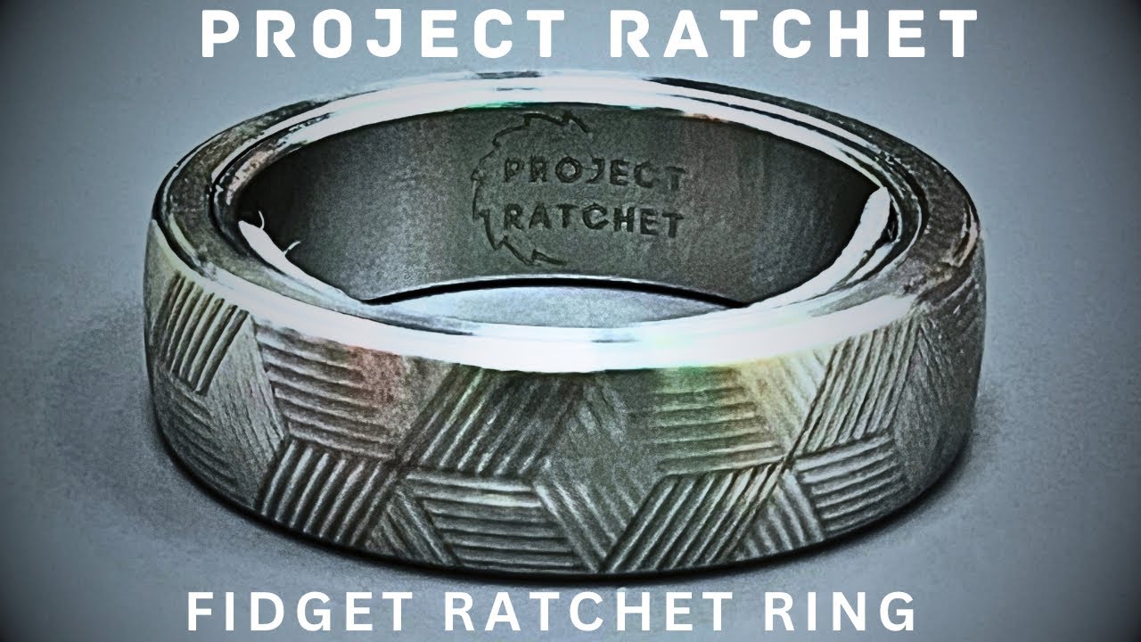 A SATISFYING Click you can HEAR & FEEL! EDC Project Ratchet Ring - YouTube