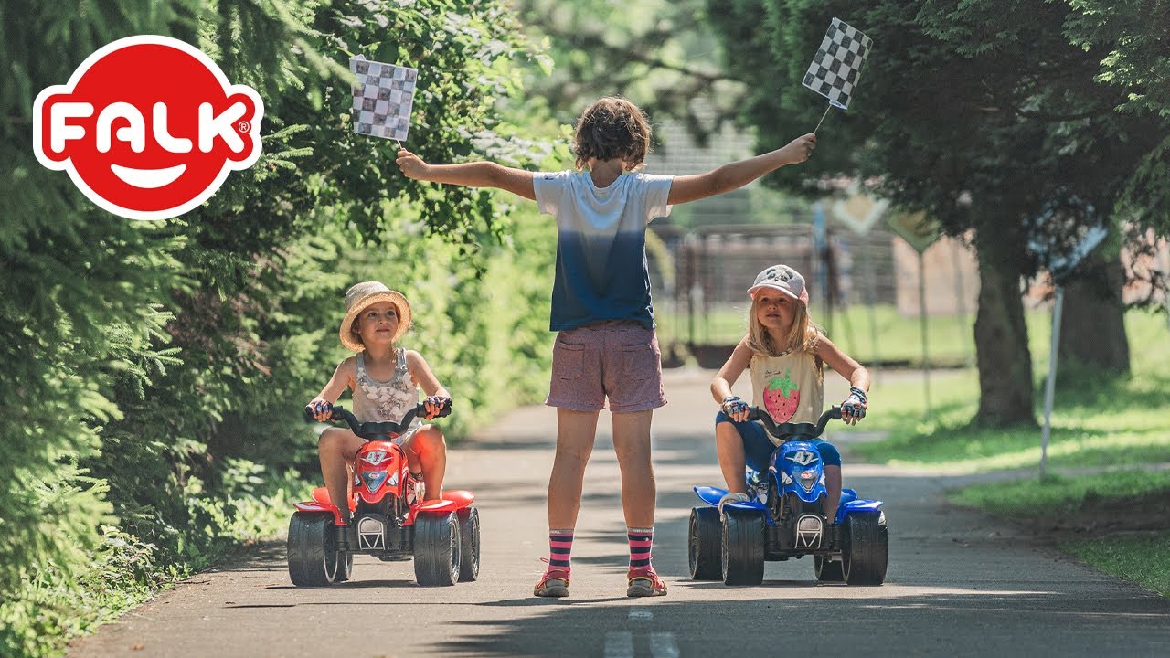 Falk - Falk Team Racing pedal quad (Ref.630/631) - YouTube