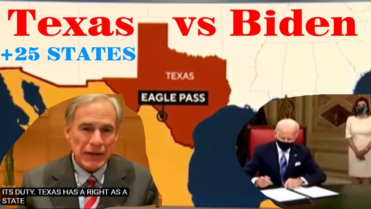 Showdown in the States: Texas vs. Biden - 25 States Unite Against ...