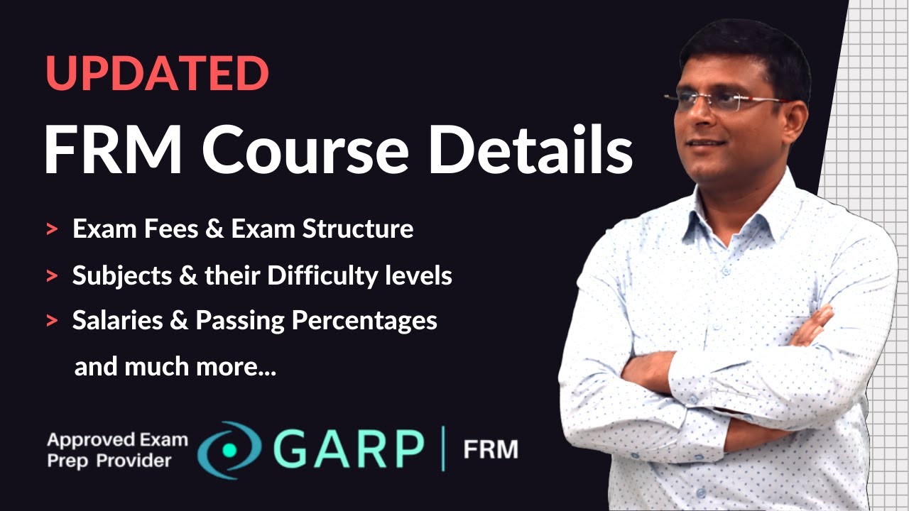 Everything You Need To Know About FRM Course | All About FRM Exam - YouTube