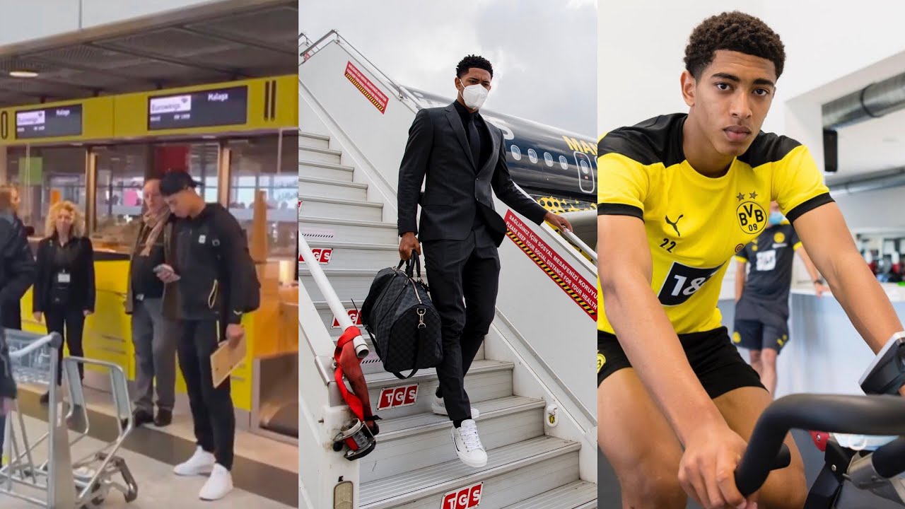 Confirmed Jude Bellingham and his Brother Jube Arriving at Liverpool ...