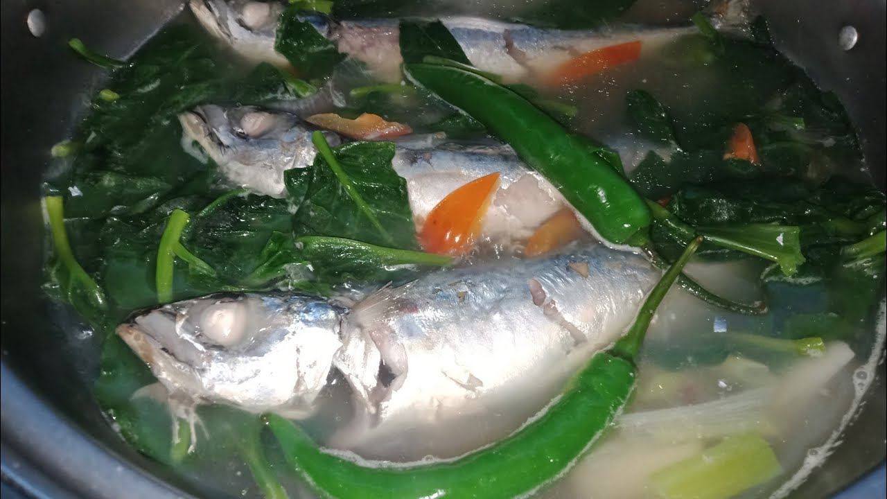 Delicious Homemade Fish Tinola/Fish Soup with Spinach/@ItsLouelasYT ...
