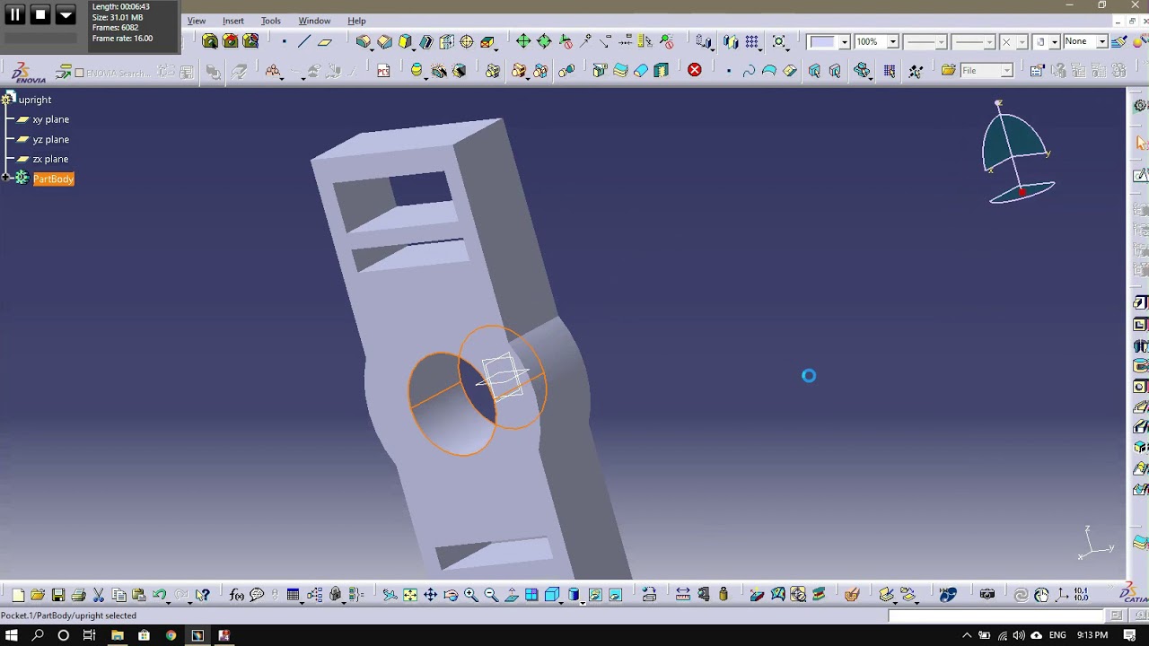 Design of Wheel Upright | CATIA | FSAE | BAJA - YouTube
