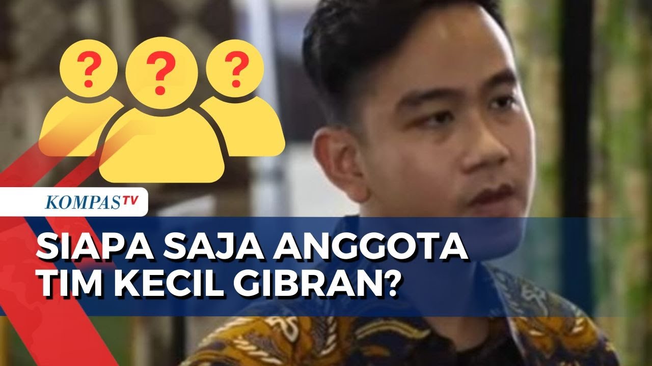 Soal Tim Kecil, Gibran Rakabuming Raka: Tak Terlihat, Tak Usah Ditanya ...