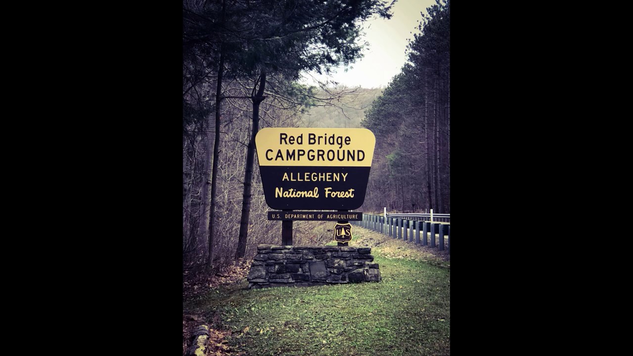 Red Bridge Campground Tour - Allegheny National Forest - YouTube