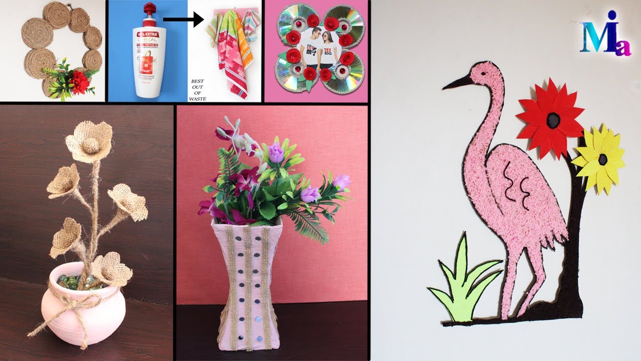 Decorate Your Home with Unique DIYS | DIY ARTS AND CRAFTS |room decor ...