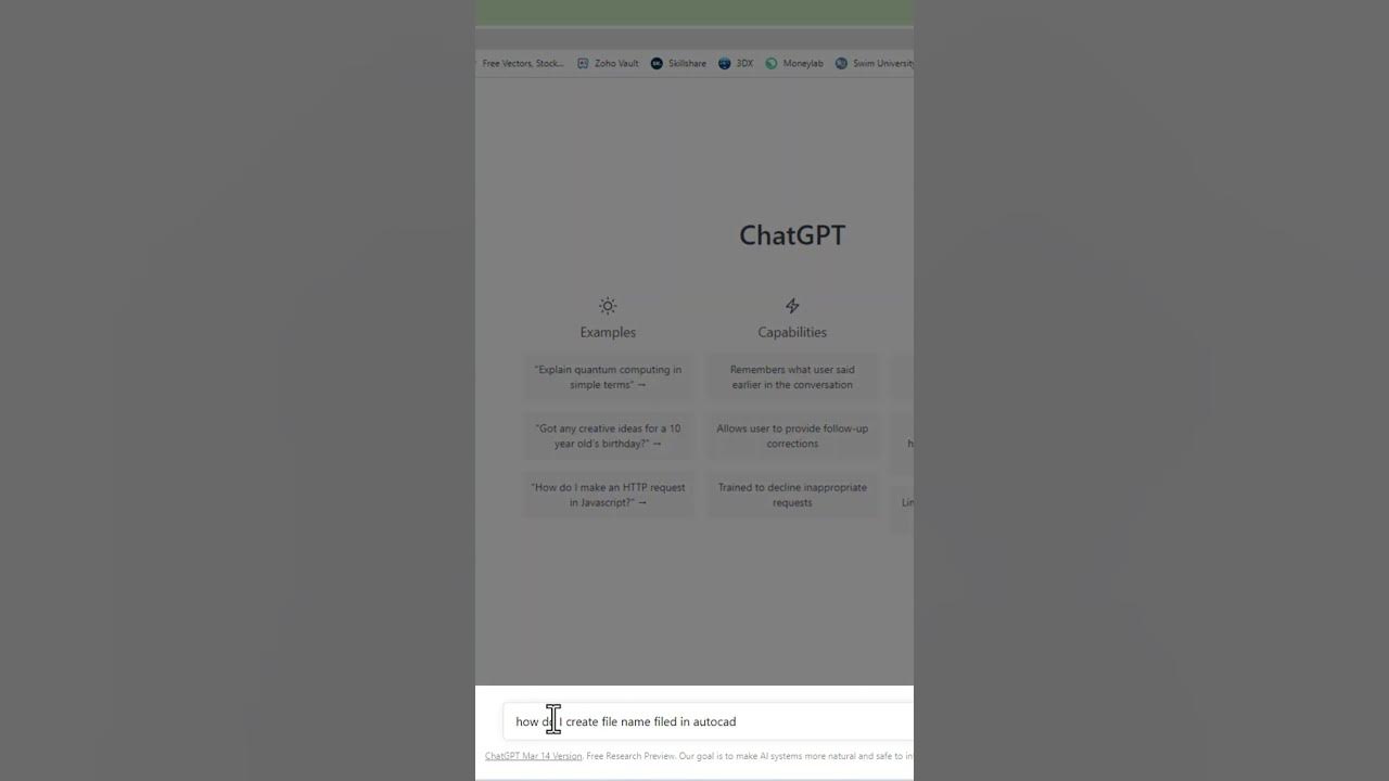 Learn Autocad With Chat Gpt Youtube