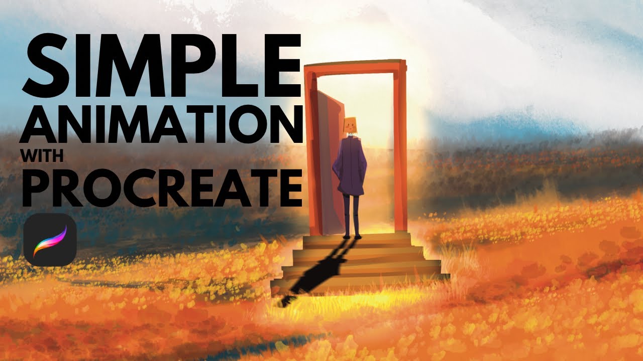 I Made Simple Animation In Procreate - YouTube