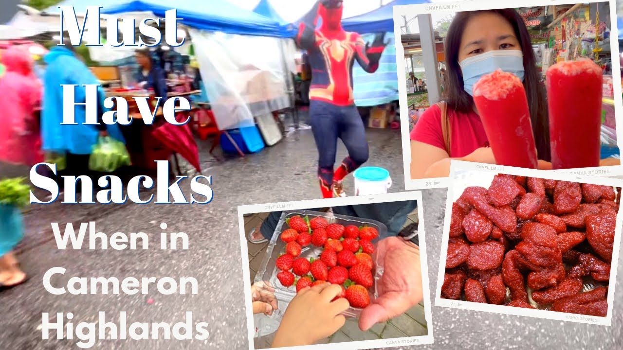 Exploring Pasar Malam (Night Market) in Cameron Highlands. - YouTube