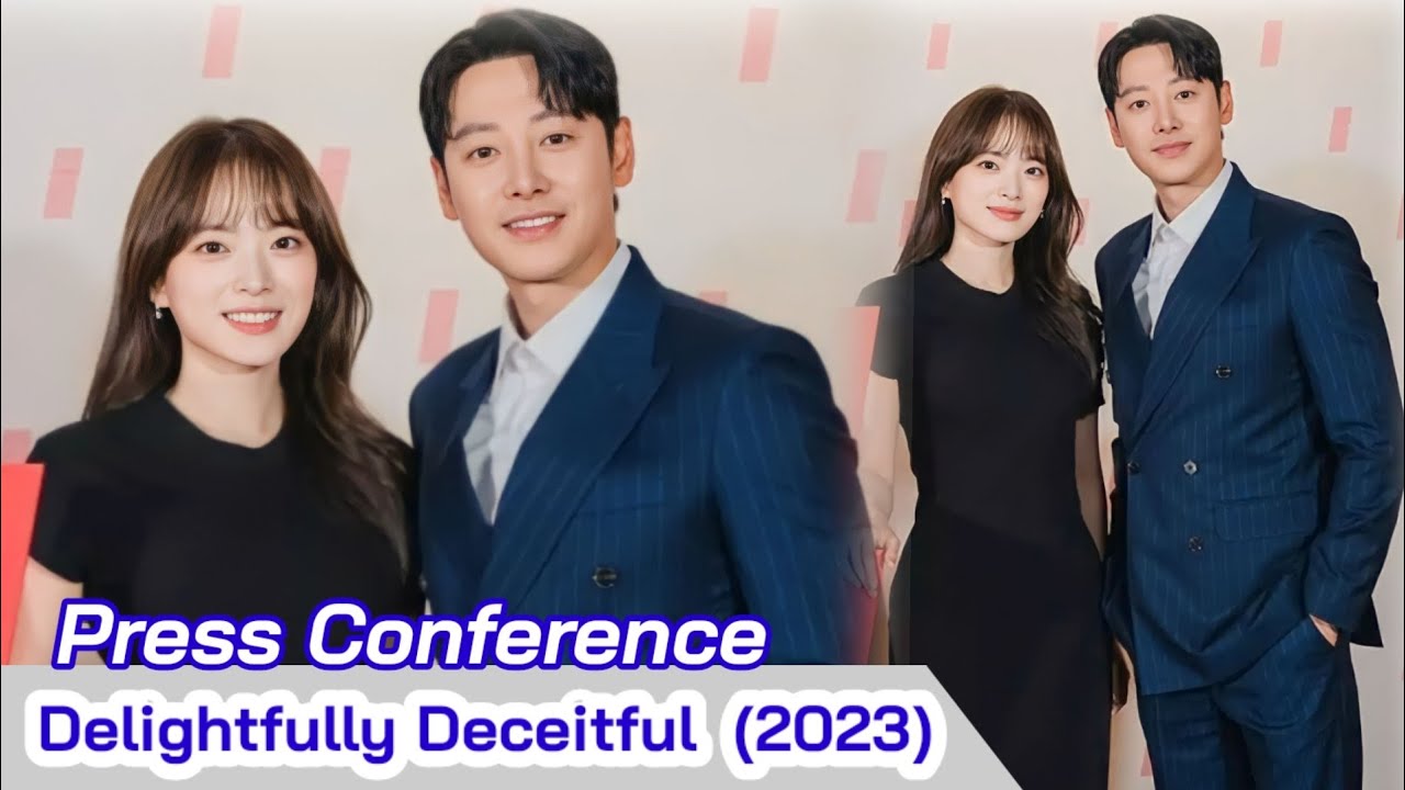 DELIGHTFULLY DECEITFUL (2023) Press Conference | Chun Woo Hee & Kim ...