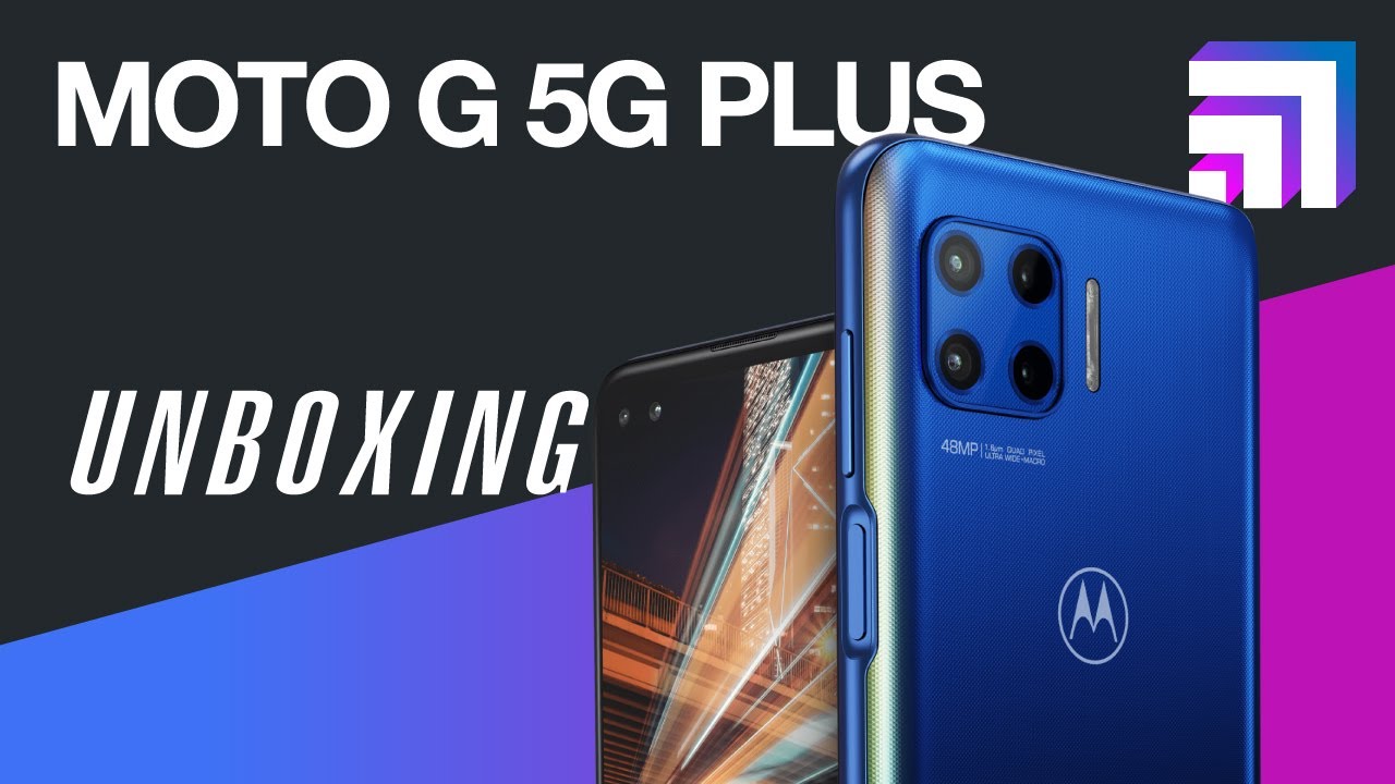 MOTO G 5G PLUS - UNBOXING - YouTube