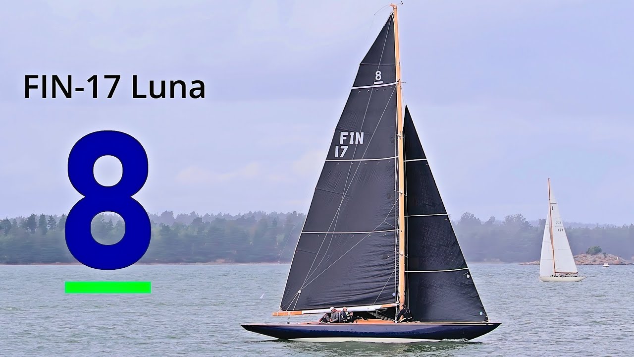 8mR yacht Luna FIN-17 - World Cup 2025 - YouTube
