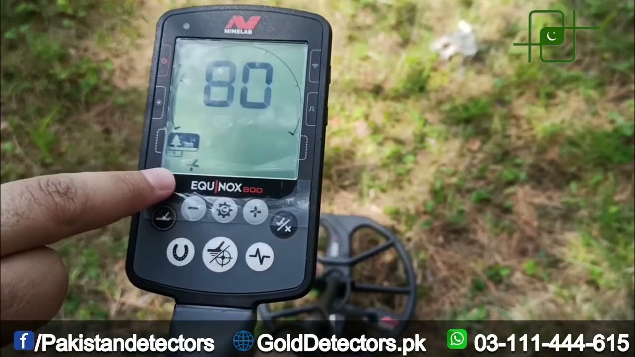 MINELAB EQUINOX-800 Ground balancing - YouTube