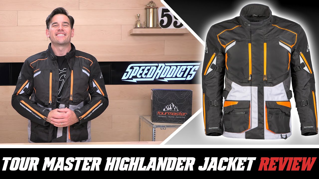 Tour Master Highlander Jacket Review at SpeedAddicts.com - YouTube