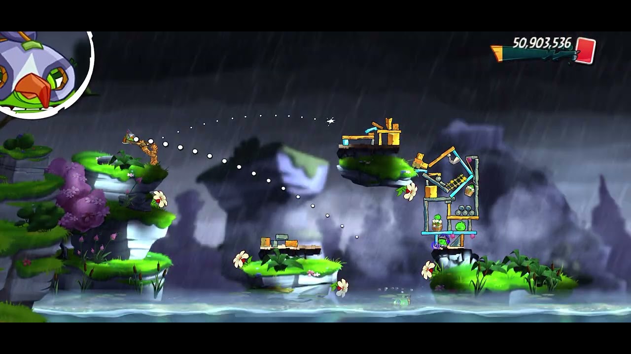 Angry birds 2 how to Strike daily challenges Super bird silver slam ...