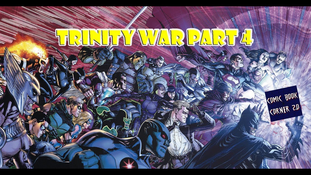 JLA Issue 7 (Trinity War) part 4: Comic Book Review #46 - YouTube