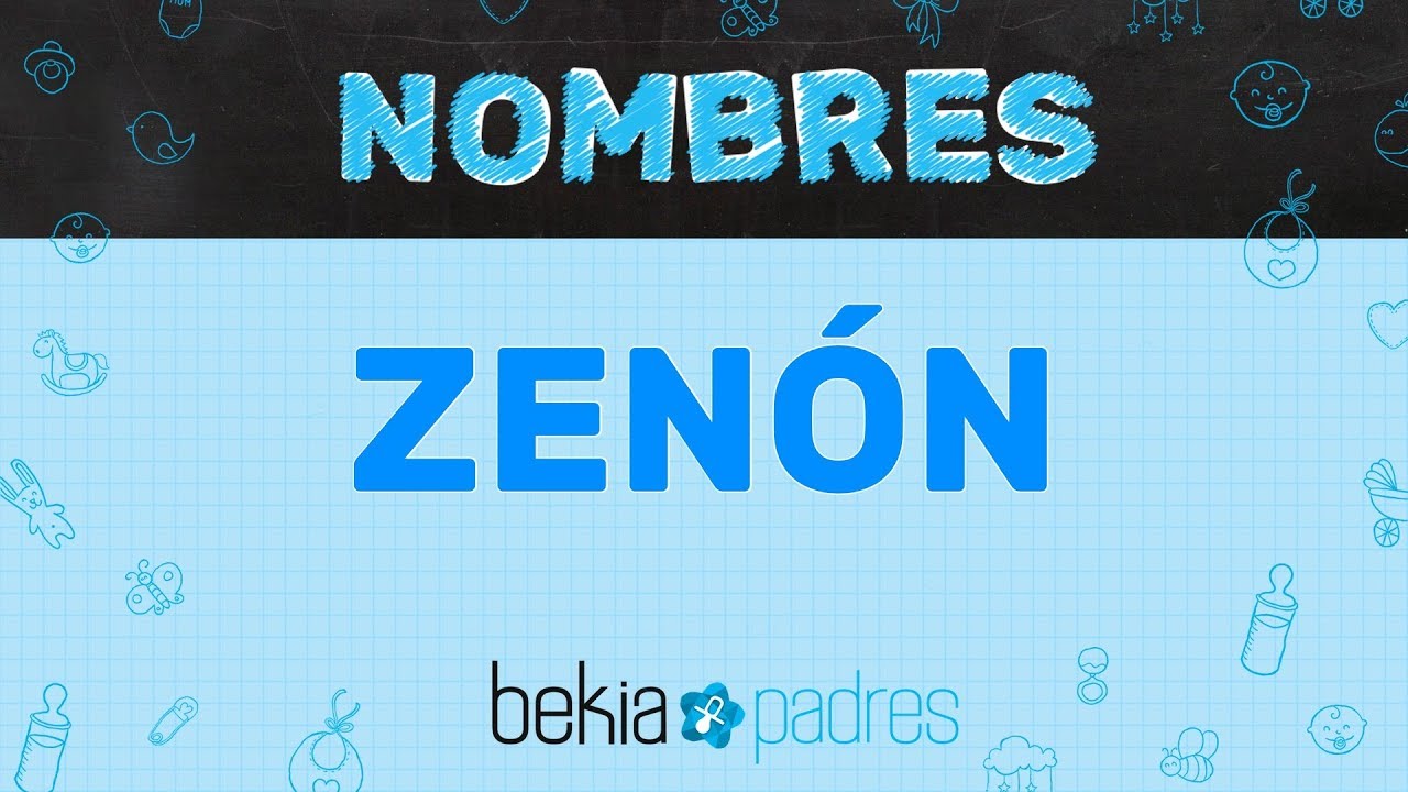 Significado del nombre Zenón - YouTube