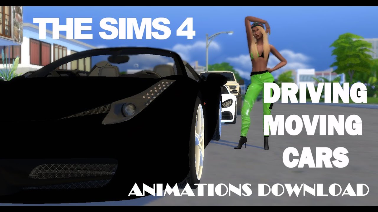 THE SIMS 4: REAL DRIVING ANIMATION DOWNLOAD ***FREE*** - YouTube