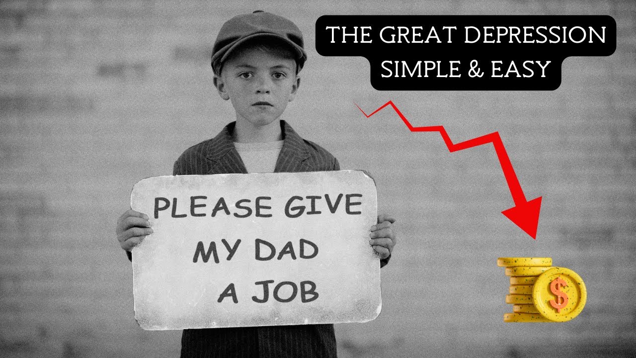 The Great Depression Explained in 8 Minutes (Simple & Easy) - YouTube
