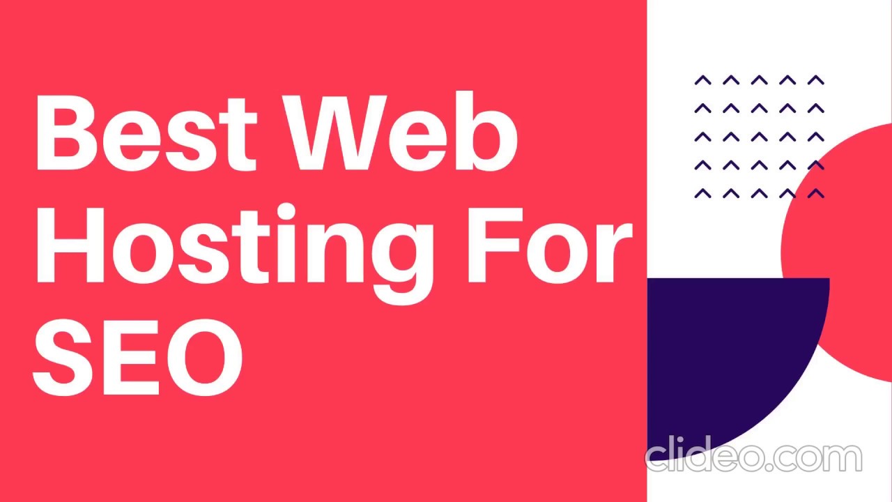 Best Web Hosting For Seo - YouTube