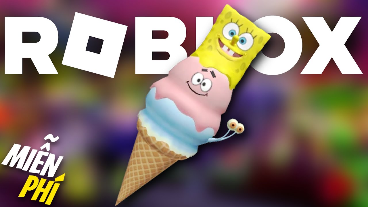 Roblox Cách lấy miễn phí que kem UGC Limited SpongeBob, Patrick and ...