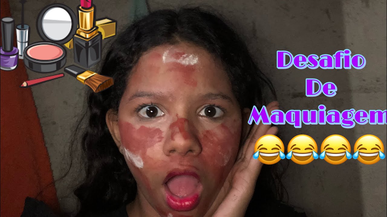 Desafio de maquiagem #desafio #maquiagem - YouTube