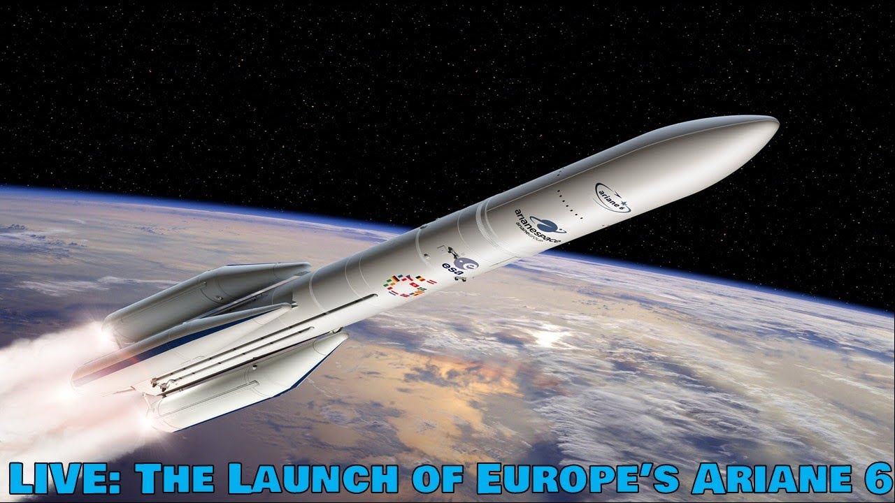 LIVE: Europe's Ariane 6 Rocket Launches On Its First Commercial Flight ...