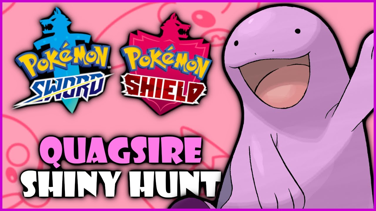 LIVE! Quagsire Shiny Hunt! Pokemon Sword and Shield! - YouTube