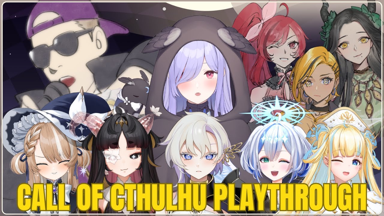 【TRPG: CoC】Idol Showdown!!!【Yurikago Kokone | V&U】 - YouTube