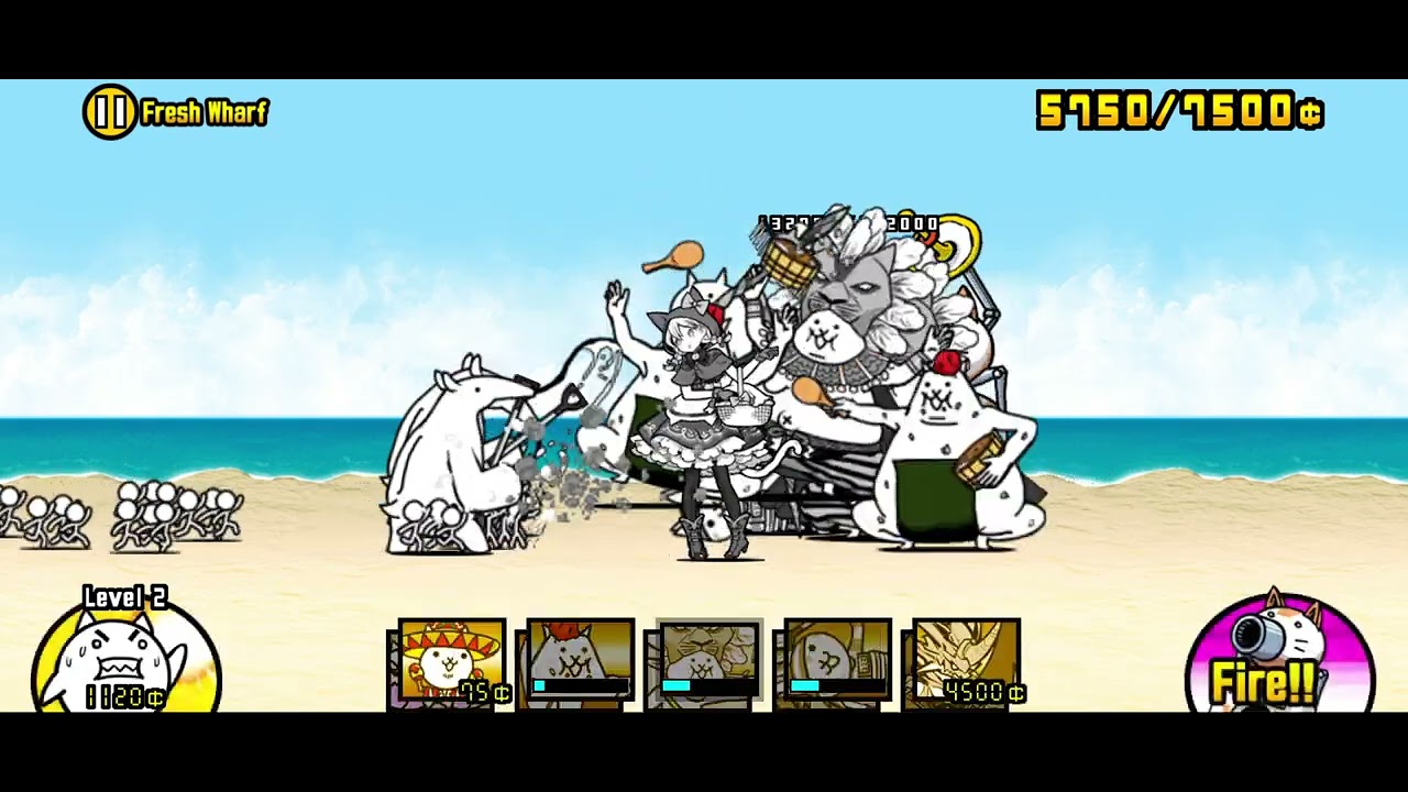 The Battle Cats | Stories Of Legend | Sea Of Tuna | Fresh Wharf | 4 ...