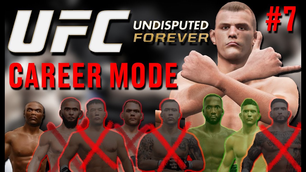 UFC Undisputed Forever Mod Career Mode - part 7 The Title Shot - YouTube