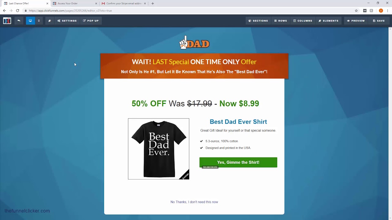 How To Override And Redirect A Clickfunnels Button Action Youtube