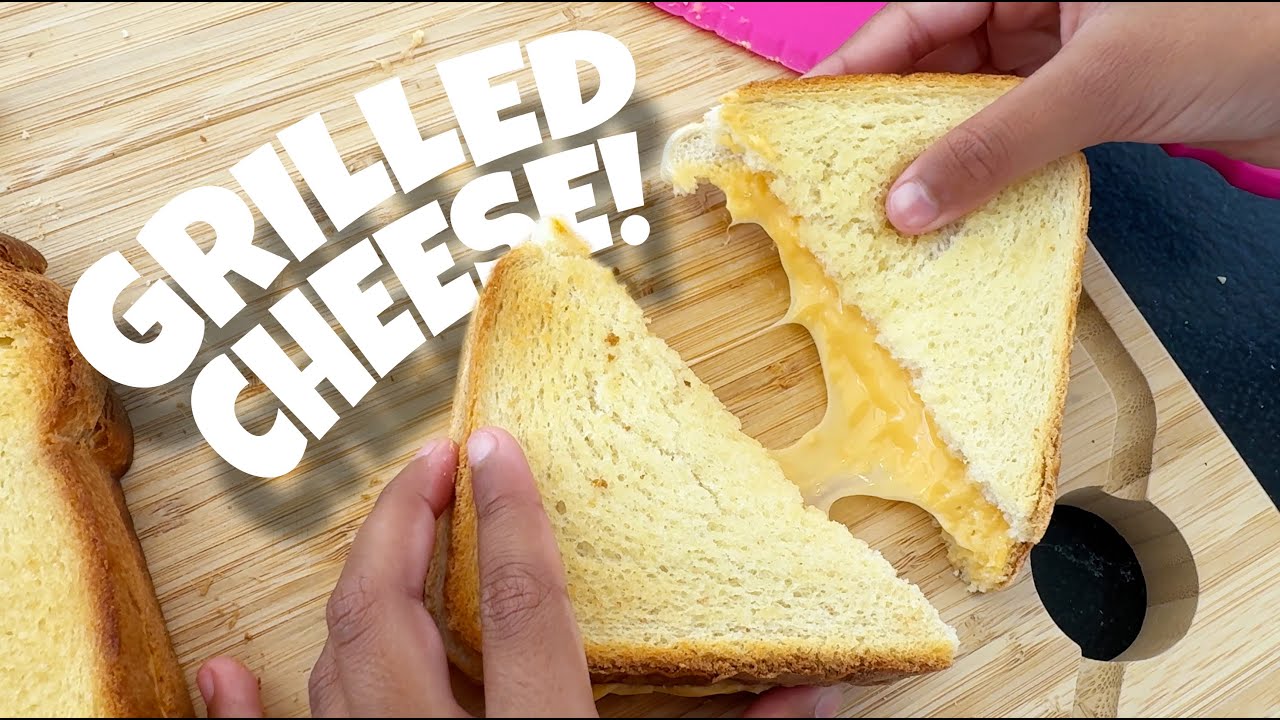 Yummy Grilled Cheese Battle: Easy vs. Fancy! 🧀 | Cooking Fun for Kids ...