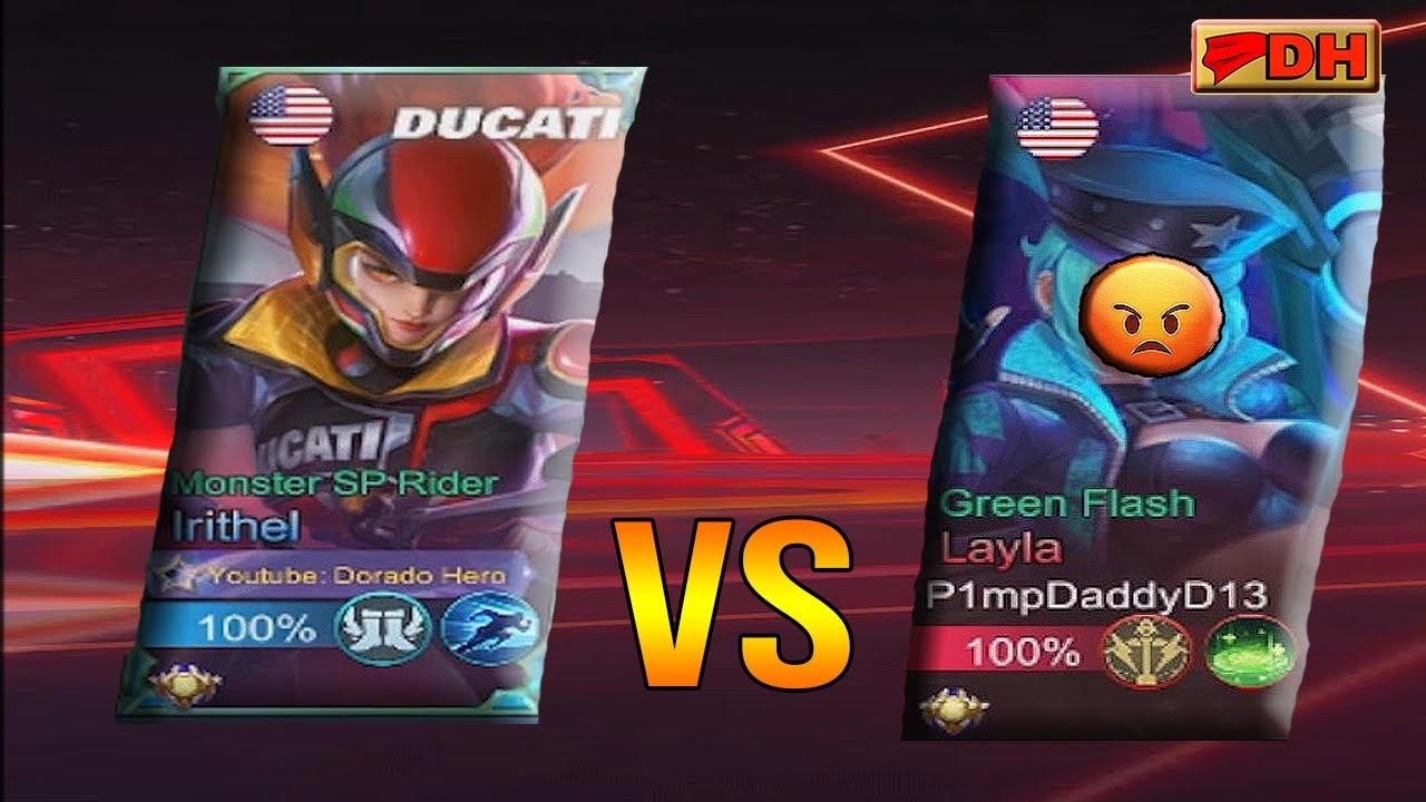 MLBB: Irithel Ducati vs Angry Enemy Layla Preview (Mobile Legends Bang ...