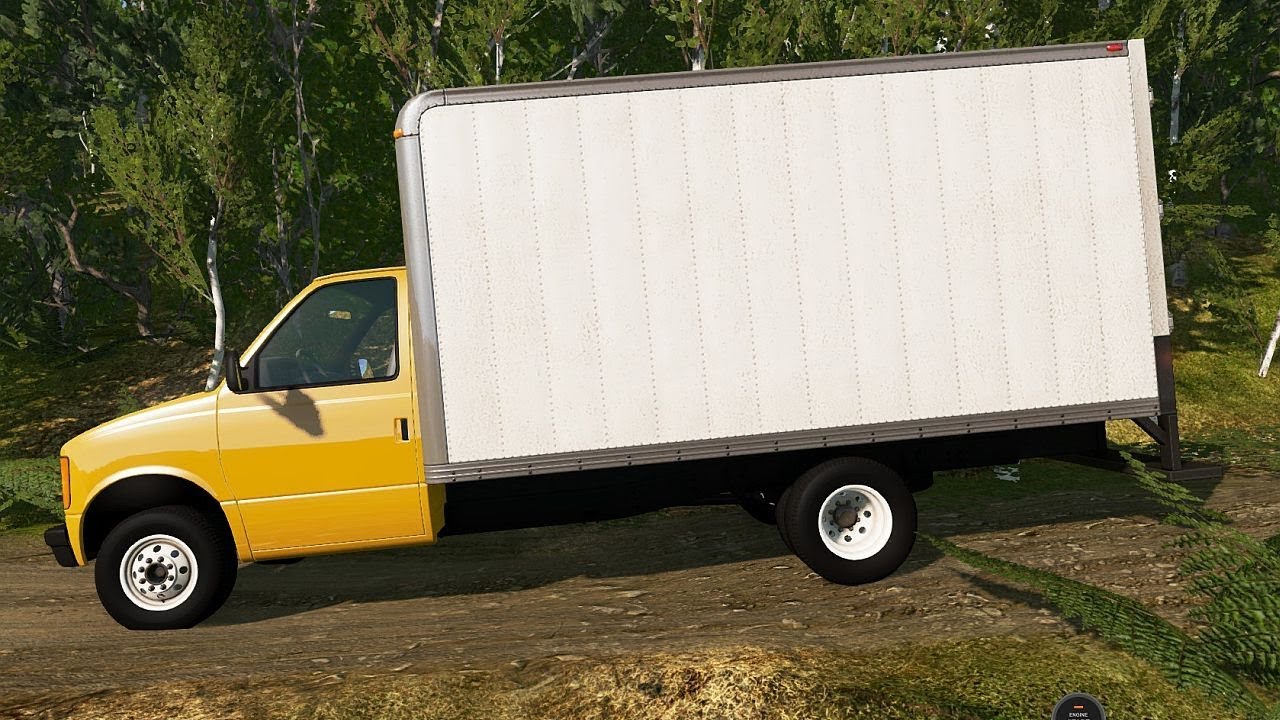 BeamNG Drive - Box Van Off Road on The East Coast USA - YouTube