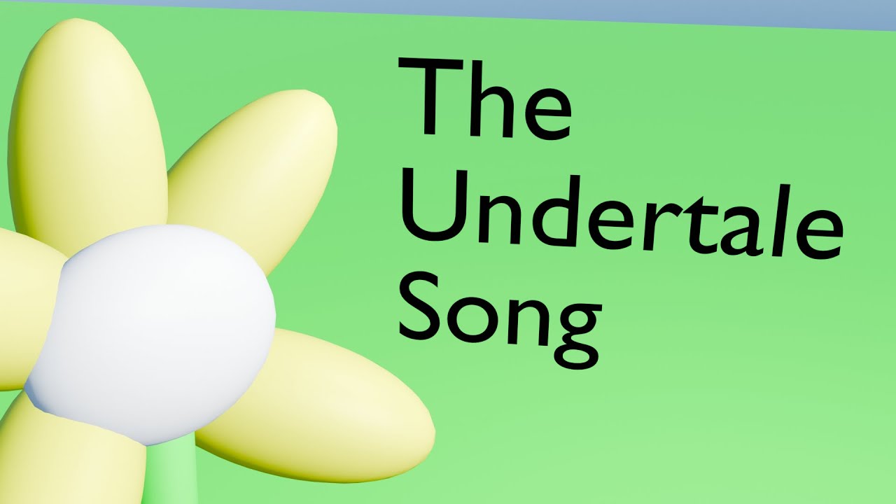The Undertale Song - YouTube