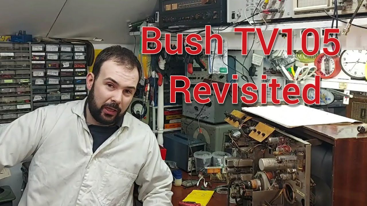 Bush TV105 DX Revisited.. - YouTube