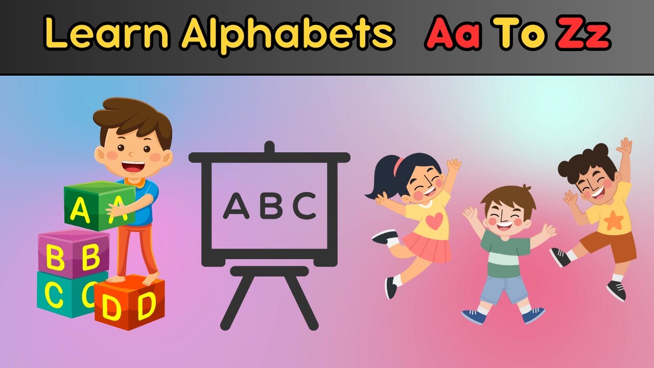 Learn Alphabets from Aa to Zz | Quiz for Kids | Fun and Educational ABC ...