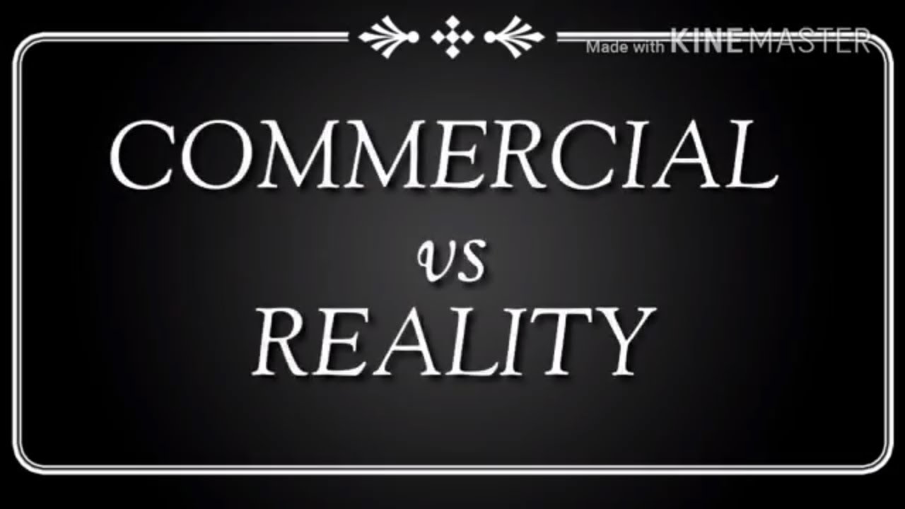 COMMERCIAL vs REALITY 😂😹 (Skin & Health Care Products Edition) - YouTube