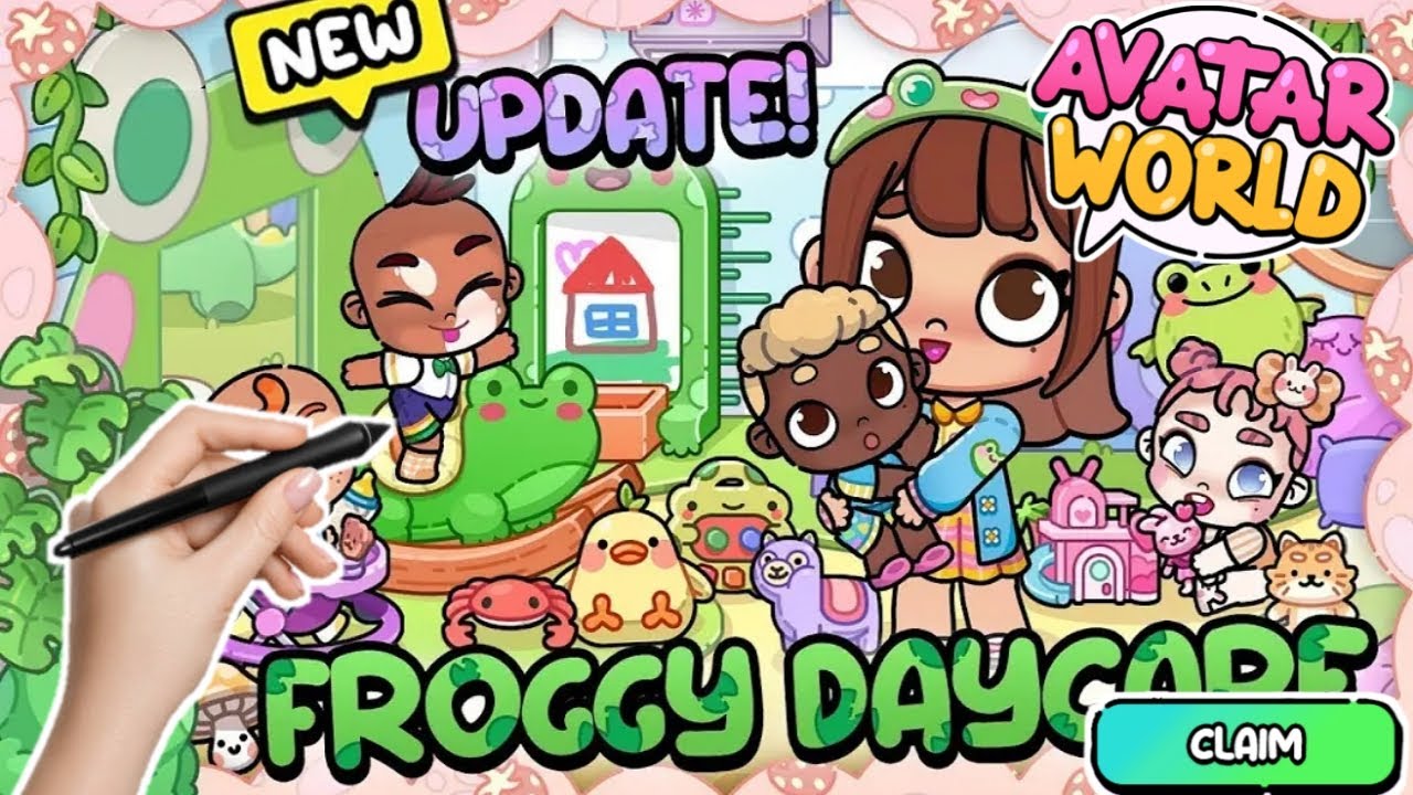 UNLOCKED ALL SECRETS IN FROGGY DAYCARE || AVATAR WORLD - YouTube