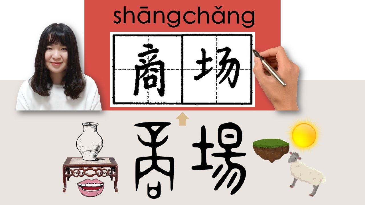 #newhsk1 _商场/商場/shangchang/(mall)How to Pronounce/Memorize/Write ...