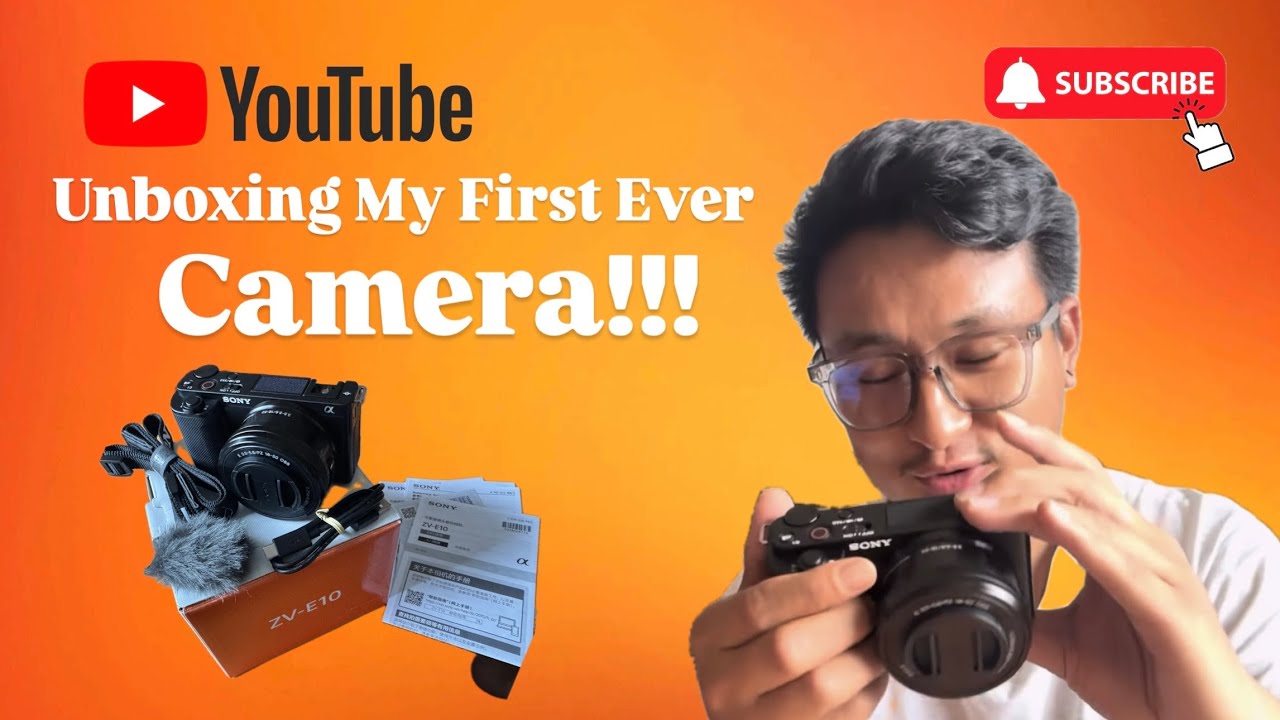 Unboxing My First Ever Camera | Sony ZV-E10 for Vlogging 🎥 - YouTube