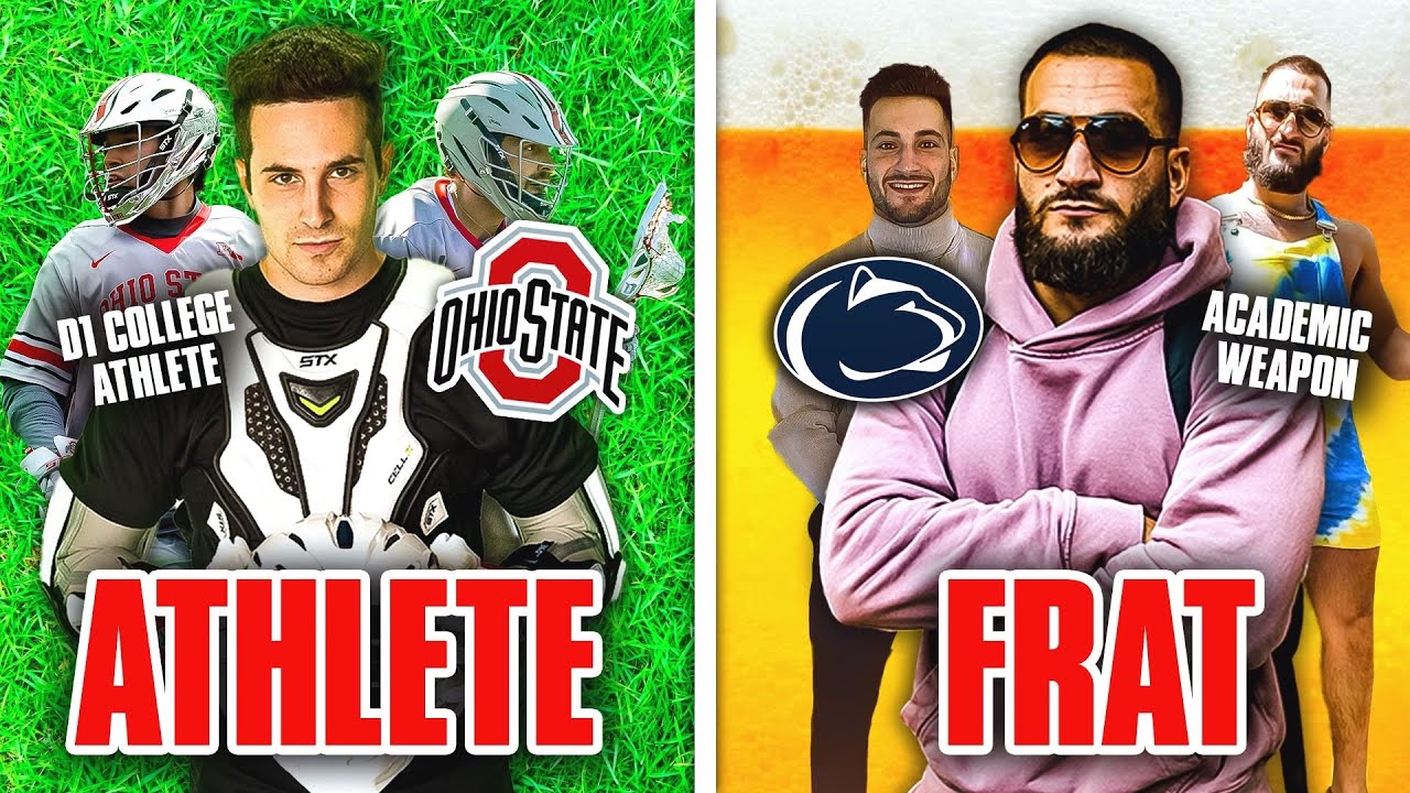 FRAT BRO vs D1 ATHLETE!! - YouTube