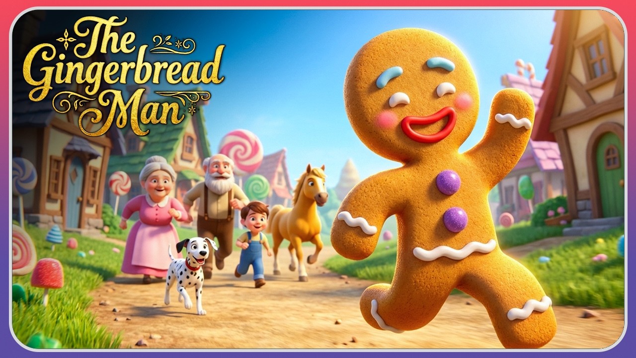 The Gingerbread Man - A Magical Retelling of the Runaway Cookie Chase ...
