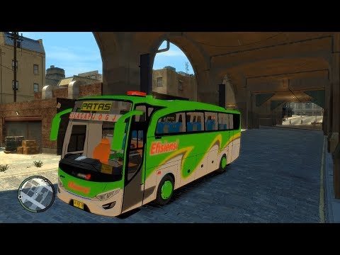 Review Mod GTA 4 Bus Efisiensi Jetbus HD2 - YouTube